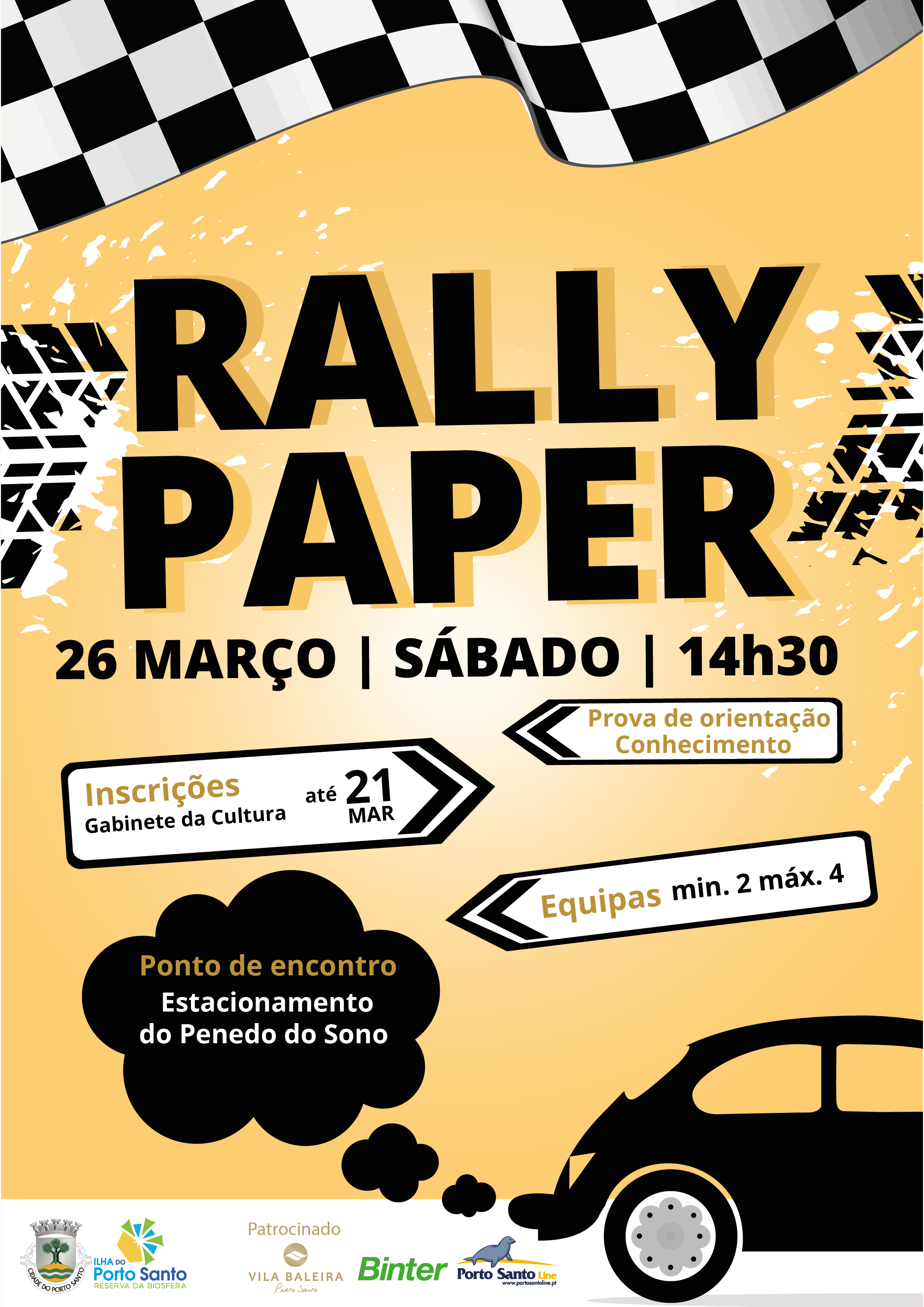 Abertas as inscrições para o Rally Paper | Município
