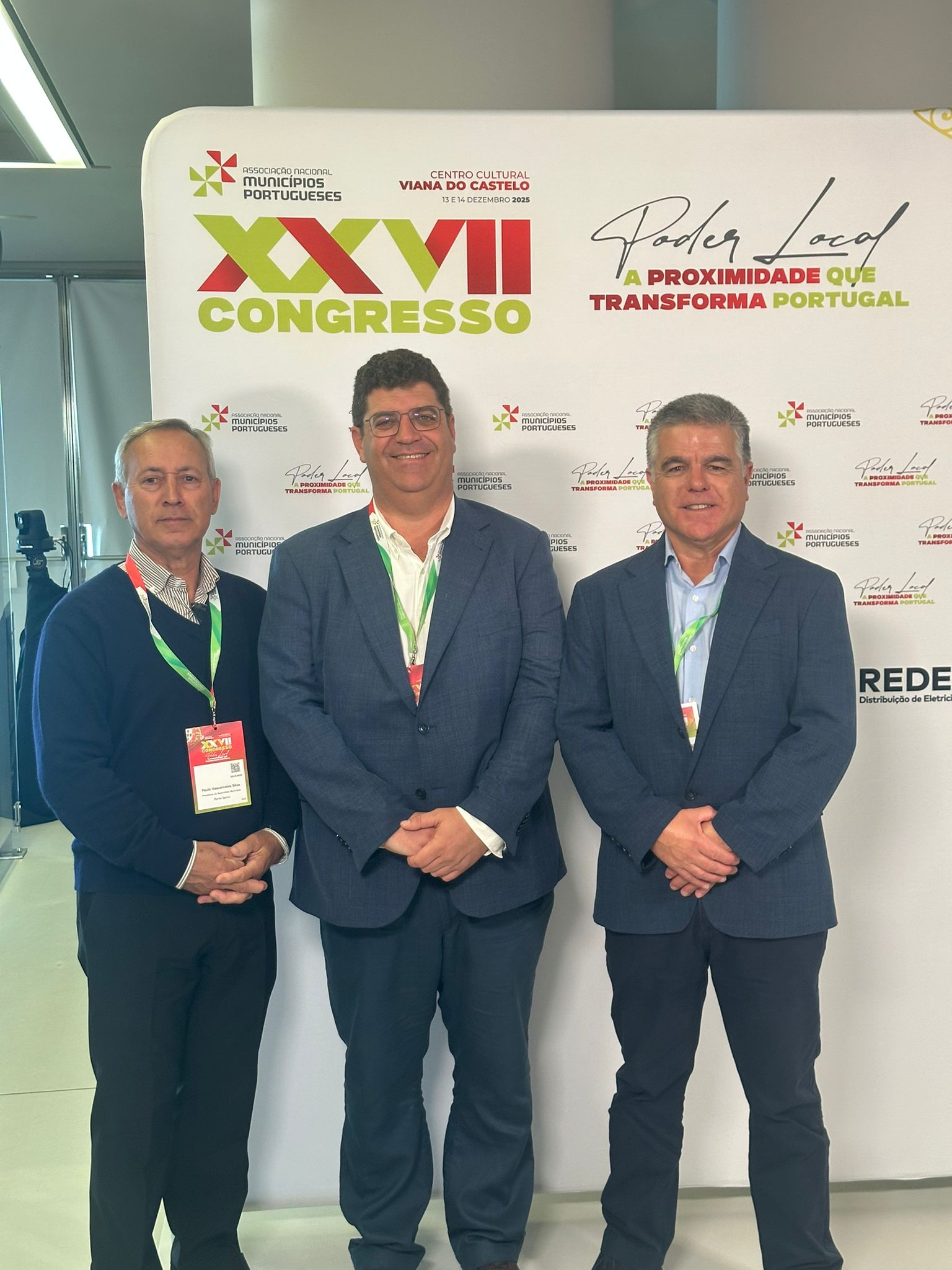 AUTARCAS DO PORTO SANTO PRESENTES NO XXVII CONGRESSO DA ANMP | Município